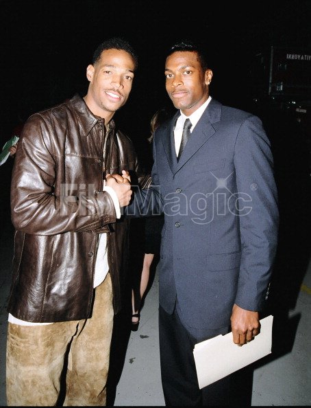 Marlon Wayans and Chris Tucker during 1998 MTV Movie Awards in Los ... Marlon Wayans and Chris Tucker during 1998 MTV Movie Awards in Los ...