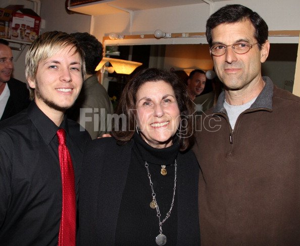 Alex Davis Mother Susan Bluestein And Mark Harelik Pose Backstage At Filmmagic 123564027