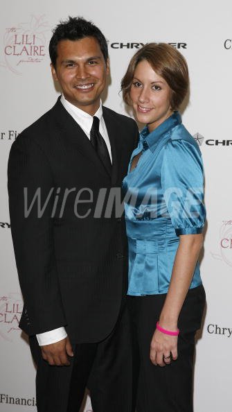 Actor Adam Beach And Wife Tara Arrives At The Lili Claire Foundation Wireimage 77334325