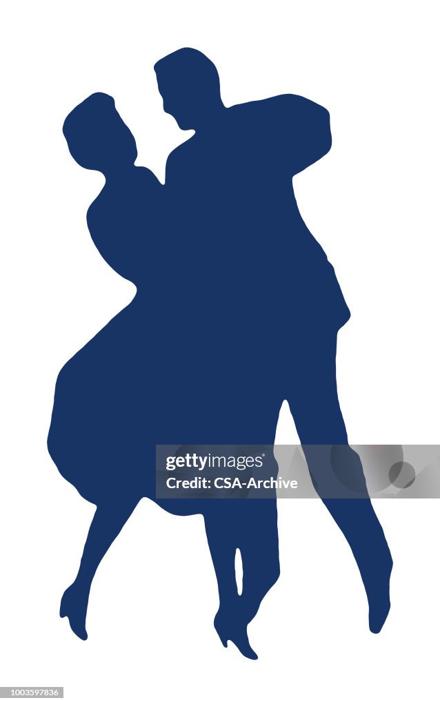 Couple Dancing High Res Vector Graphic Getty Images
