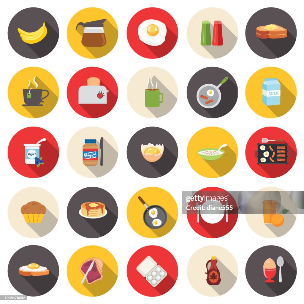 Cute Breakfast Food Icons Set High-Res Vector Graphic - Getty Images Cute Breakfast Food Icons Set High-Res Vector Graphic - Getty Images