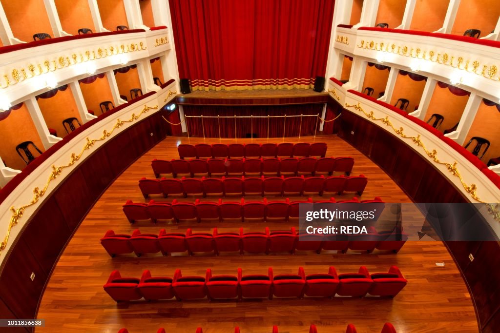 Teatro Civico Giuseppe Verdi Theatre Sassari Sardinia Italy Europe News Photo Getty Images