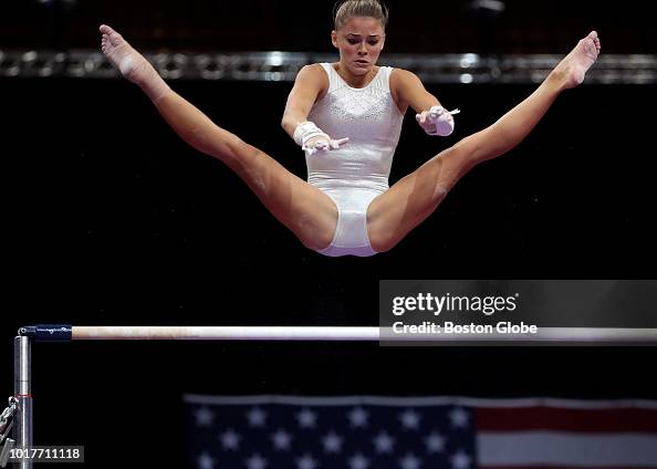 Olivia Dunne Practices On The Uneven Bars For The Us Gymnastics News Photo Getty Images