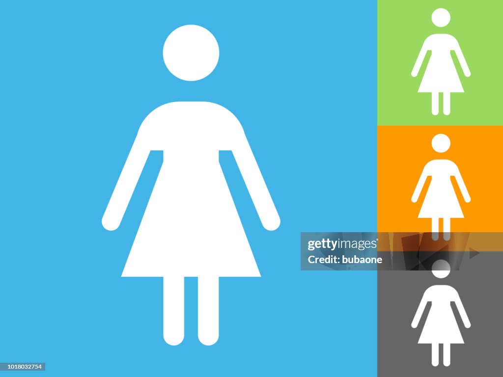 Woman Stick Figure Icon High Res Vector Graphic Getty Images