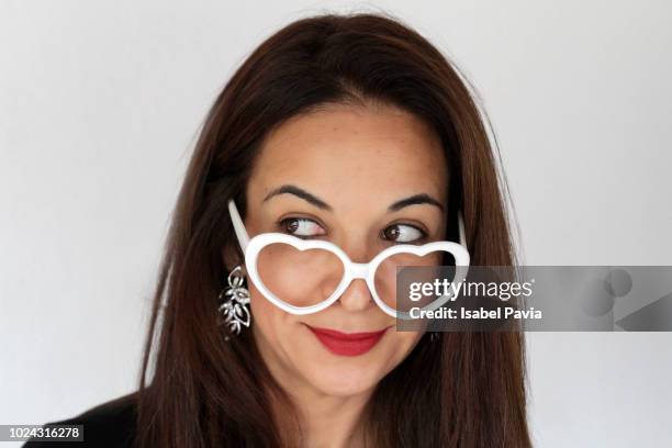 Mature Woman Glasses Off Photos And Premium High Res Pictures Getty