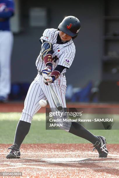 119 Japan V Chinese Taipei Wbsc Womens Baseball World Cup Final Stock