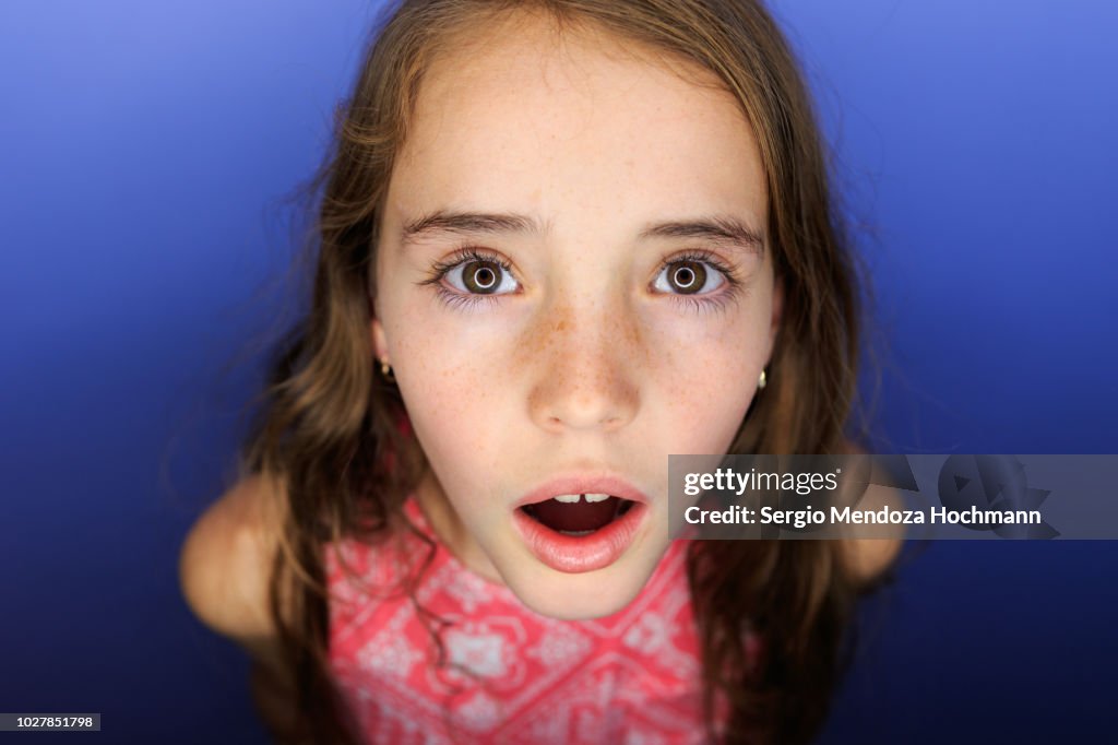Young Girl Looking At The Camera Surprised High-Res Stock Photo - Getty ... Young Girl Looking At The Camera Surprised High-Res Stock Photo - Getty ...