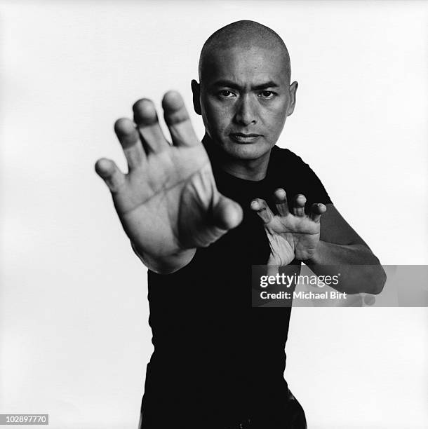 Chow Yun Fat Portrait Session Fotografias E Filmes Do Acervo Getty Images