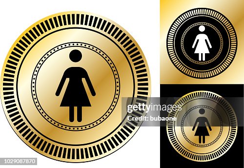 Woman Stick Figure Icon High Res Vector Graphic Getty Images