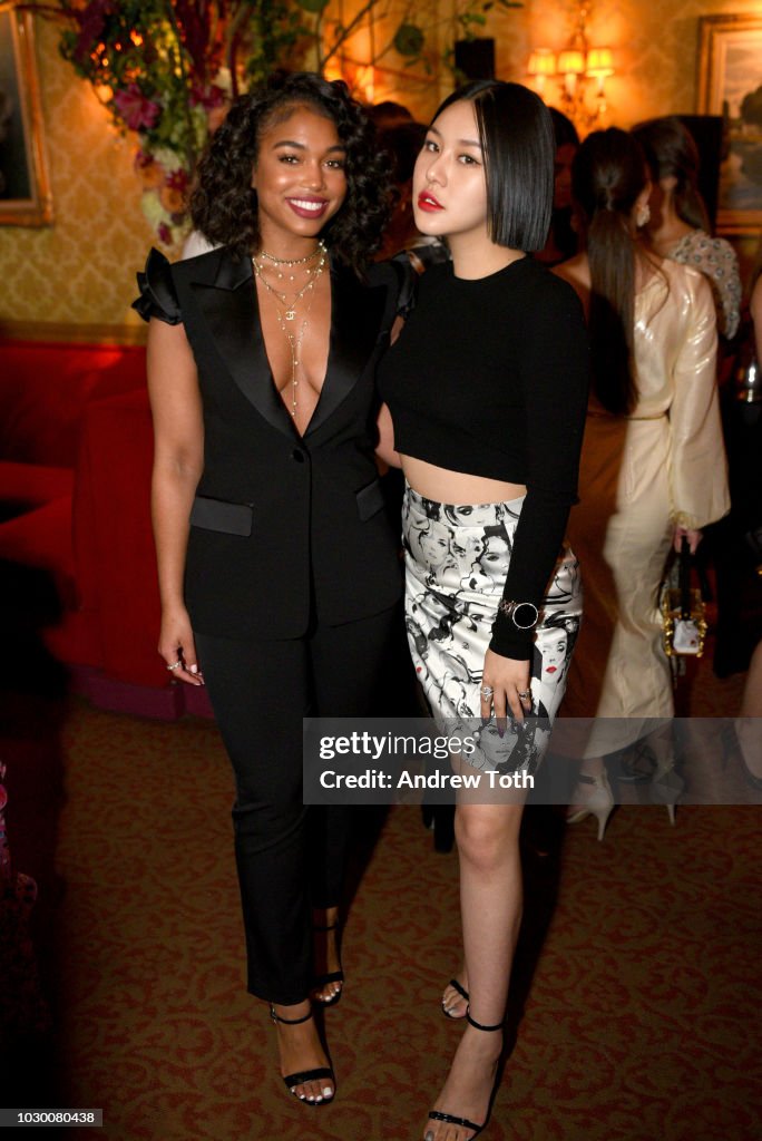Modern Swan Lori Harvey And Natasha Lau Attend Town And Country 2018