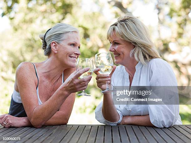 Mature Women Drinking Wine Photos And Premium High Res Pictures Getty