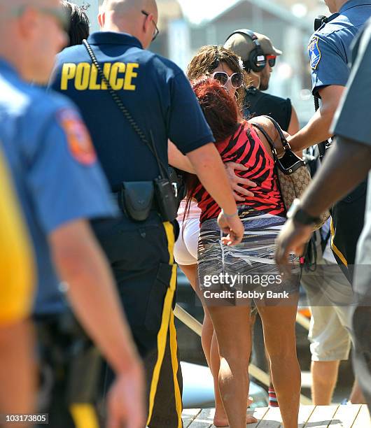 Nicole Snooki Polizzi Arrested In Seaside Heights Photos And Premium