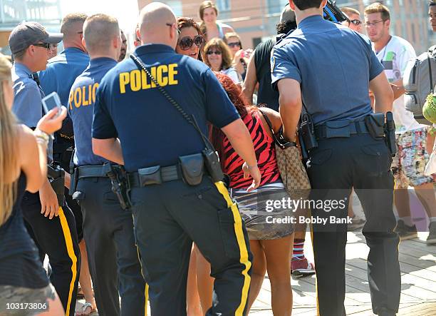 Nicole Snooki Polizzi Arrested In Seaside Heights Photos And Premium