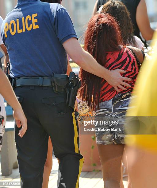 Nicole Snooki Polizzi Arrested In Seaside Heights Photos And Premium