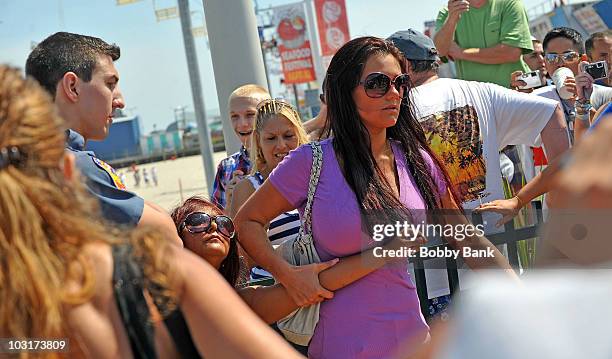 Nicole Snooki Polizzi Arrested In Seaside Heights Photos And Premium