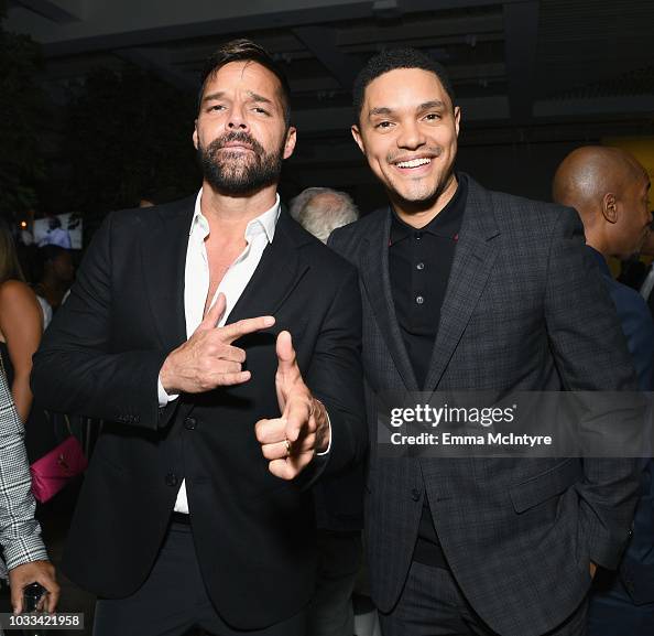 Ricky Martin and Trevor Noah attend The Hollywood Reporter &... Photo d ... Ricky Martin and Trevor Noah attend The Hollywood Reporter &... Photo d ...