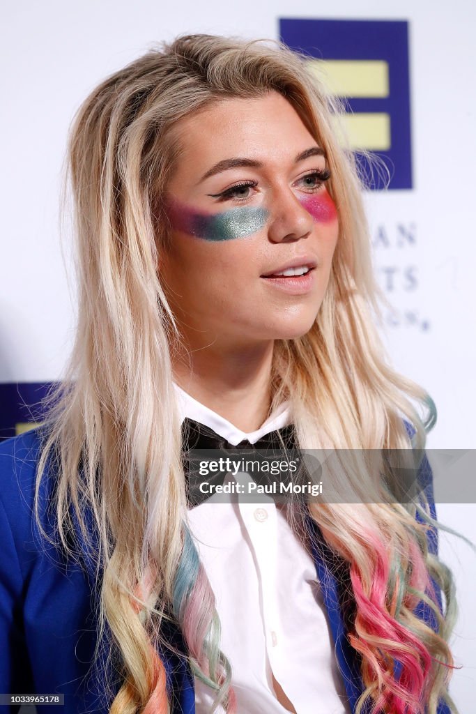 Jessie Paege Attends The 22nd Annual Human Rights Campaign National