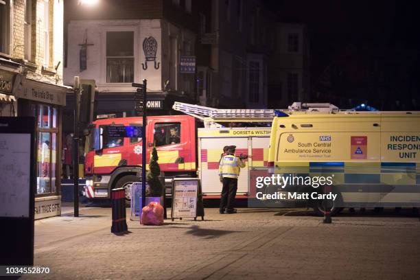Police Cordon Off Centre Of Salisbury After Couple Taken Ill Photos And