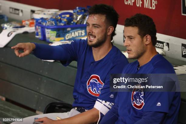 Anthony Rizzo Kris Bryant Photos And Premium High Res Pictures Getty Images