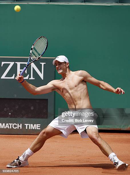 Tour 2006 Mens Clay Court Championships Andy Roddick And Tommy Haas