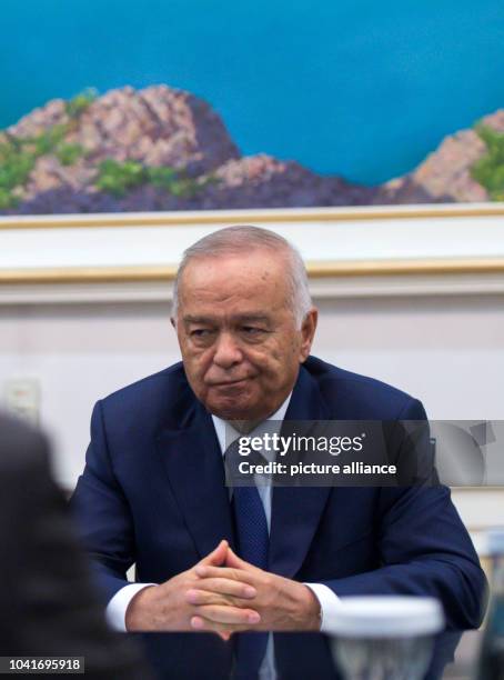 President Islam Karimov Photos And Premium High Res Pictures Getty Images