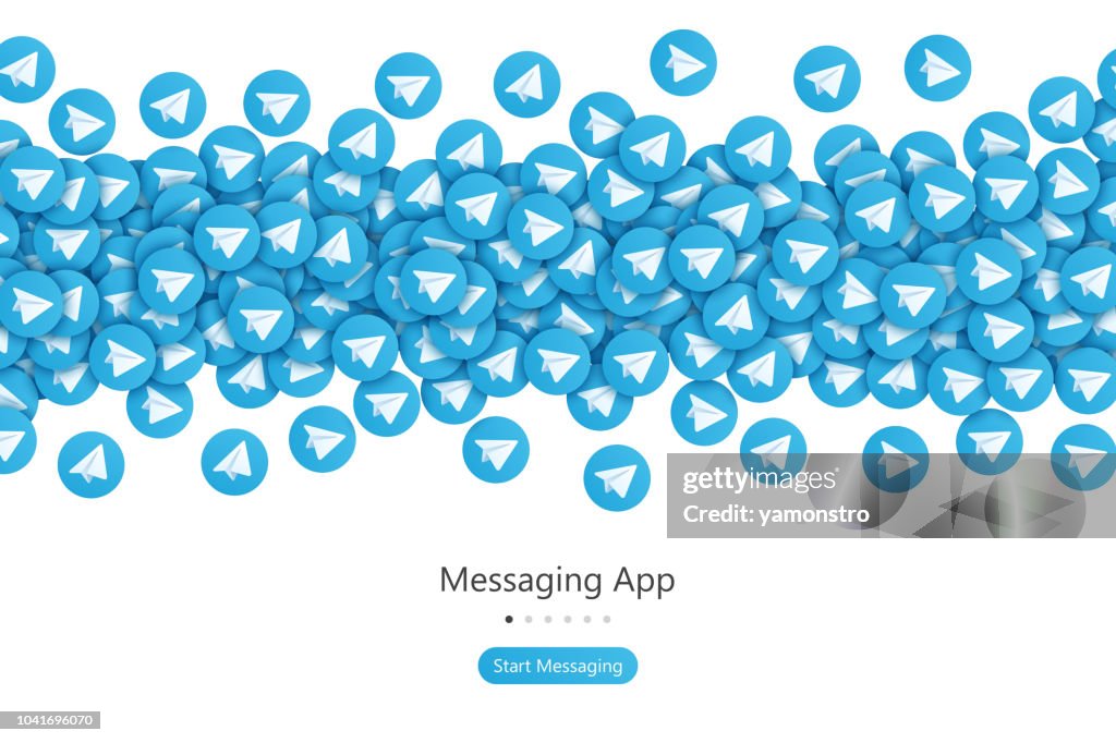 Vector Messaging App Ui Design High-Res Vector Graphic - Getty Images Vector Messaging App Ui Design High-Res Vector Graphic - Getty Images