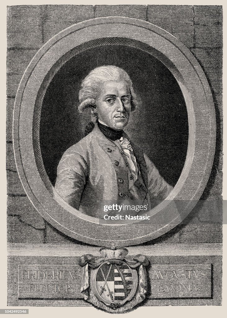 King Frederick Augustus I Of Saxony High Res Vector Graphic Getty Images