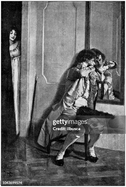 355 Person Looking Into Mirror Drawing Stock Photos, High-Res Pictures ... 355 Person Looking Into Mirror Drawing Stock Photos, High-Res Pictures ...