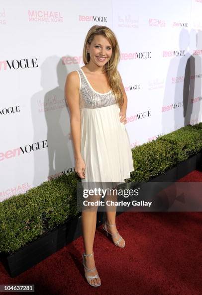 Actress Carissa Capobianco Arrives At The 8th Annual Teen Vogue Young