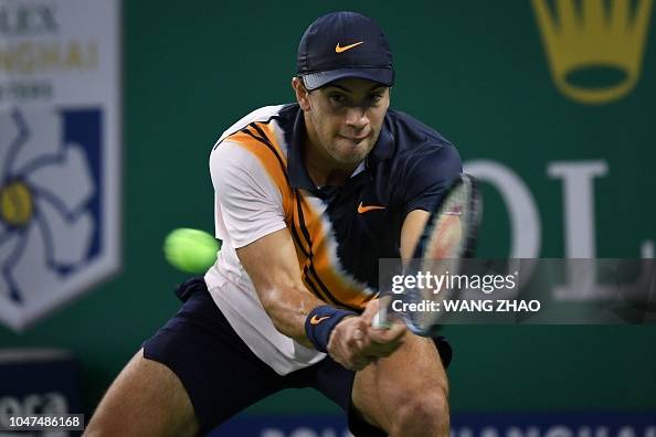 Croatia's Borna Coric hits a return against Stan Wawrinka of... News ... Croatia's Borna Coric hits a return against Stan Wawrinka of... News ...