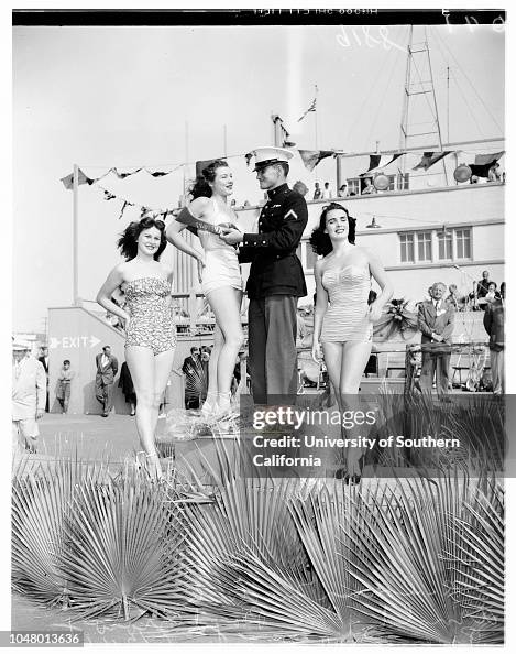 Beauty Contest Miss Surfestival June 24 1951 Joann Arnold Donna News Photo Getty Images