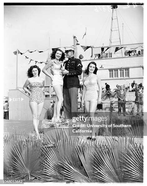 Beauty Contest Miss Surfestival June 24 1951 Joann Arnold Donna News Photo Getty Images