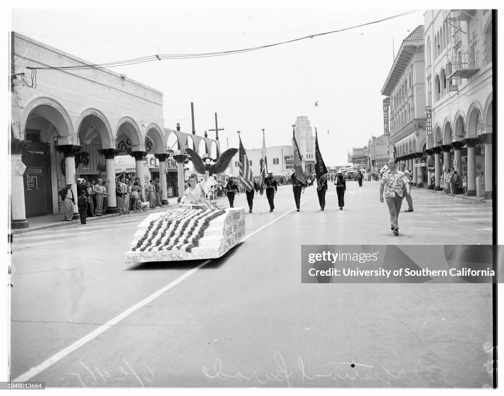 Beauty Contest Miss Surfestival June 24 1951 Joann Arnold Donna