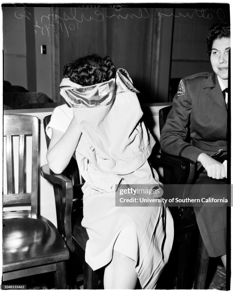 Girl Burglar 15 October 1951 Mrs Patricia Ann Carlson Deputy