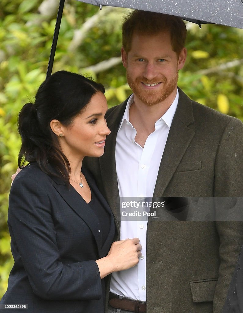 Meghan Duchess Of Sussex And Prince Harry Duke Of Sussex Visit The