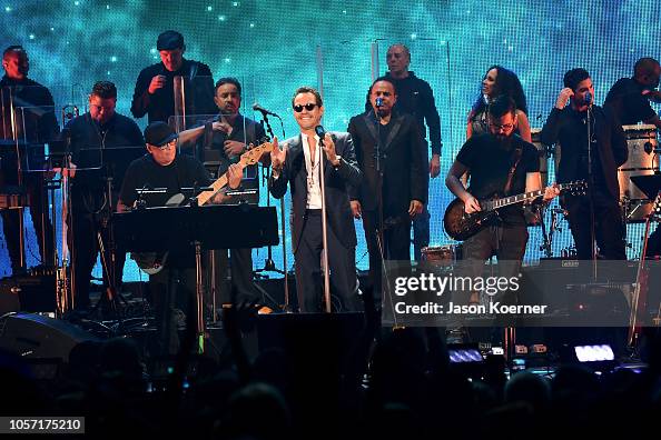 Marc Anthony Performs Onstage At Iheartradio Fiesta Latina At News