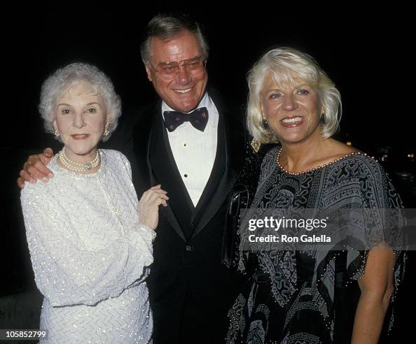 Mary Martin Larry Hagman And Maj Hagman During Actors Fund Benefit