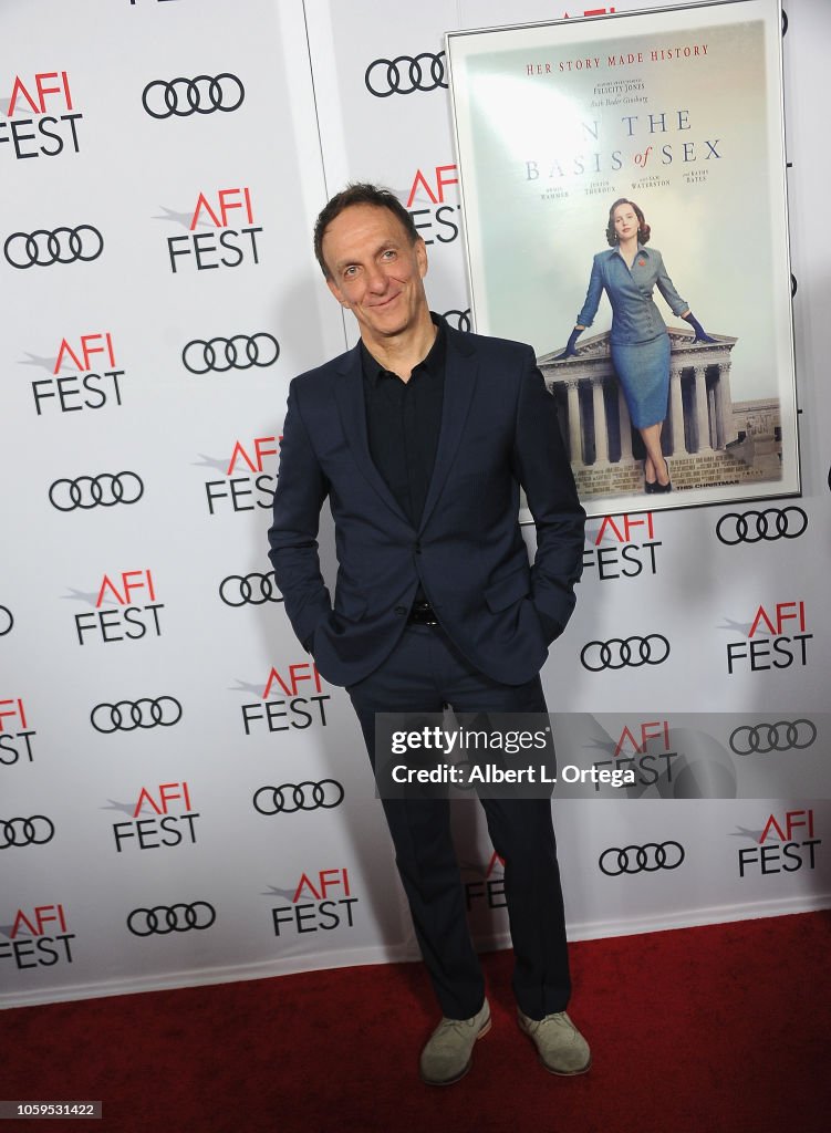 Composer Mychael Danna Arrives For Afi Fest 2018 Presented By Audi