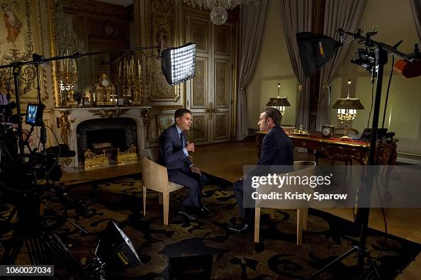 Cnn Host Fareed Zakaria Interviews French President Emmanuel Macron