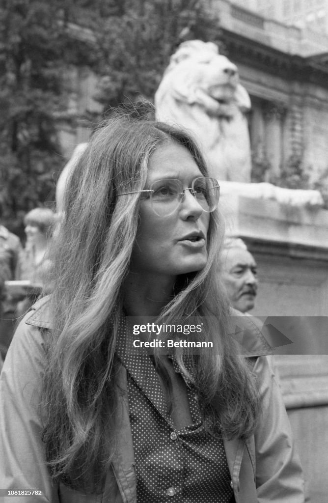 Feminist Leader Gloria Steinem Editor Of Ms Magazine The National