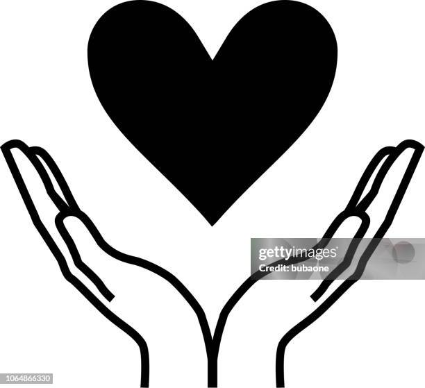 Blue Heart Hand Photos And Premium High Res Pictures Getty Images