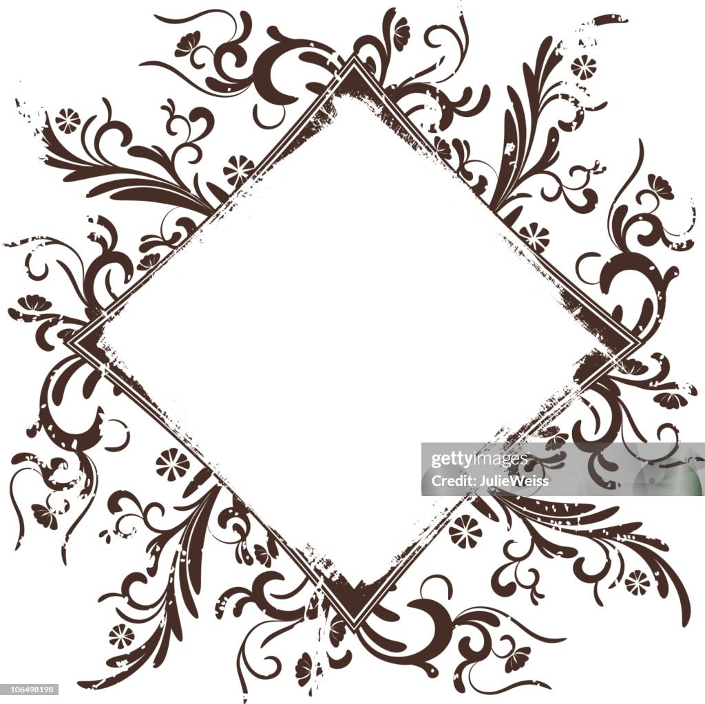 High Res Flourish Frame High Res Flourish Frame