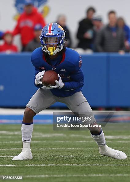 Kansas Jayhawks Wide Receiver Kwamie Lassiter Ii Handles A Punt News Photo Getty Images