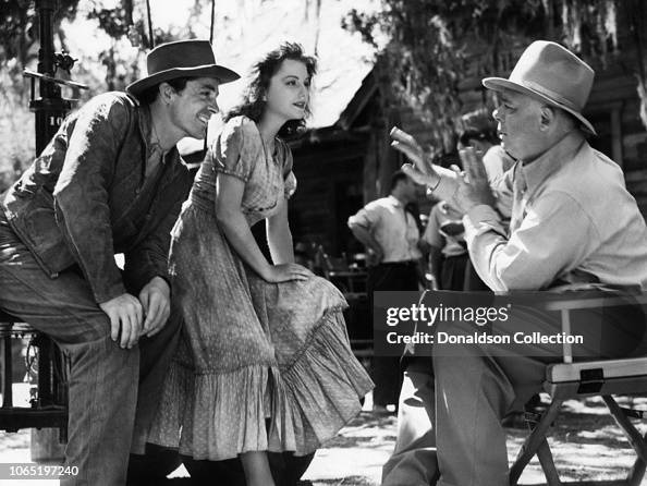 Actress Anne Baxter In A Scene From The Movie Swamp Water Fotografía De Noticias Getty Images