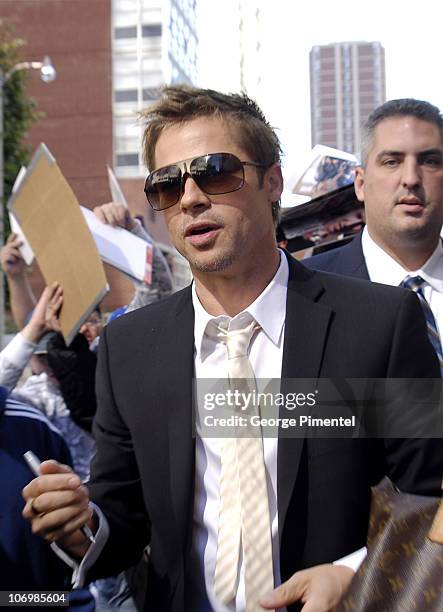 31st Annual Toronto International Film Festival Brad Pitt Sighting