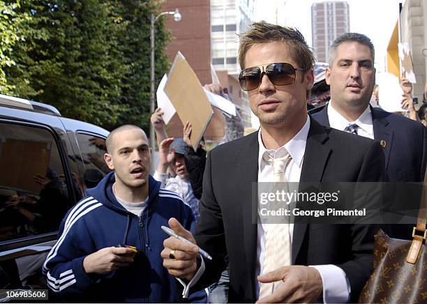 31st Annual Toronto International Film Festival Brad Pitt Sighting