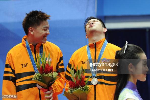 Koo Kien Keat and Tan Boon Heong of Malaysia pose on the podium... News ... Koo Kien Keat and Tan Boon Heong of Malaysia pose on the podium... News ...