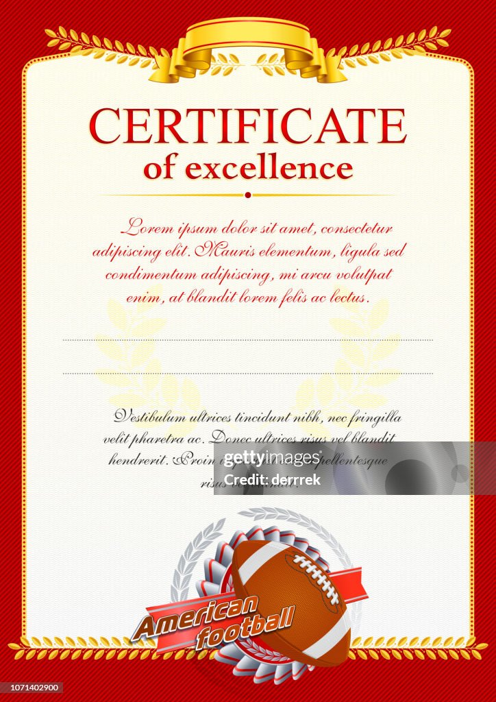 American Football High Res Vector Graphic Getty Images