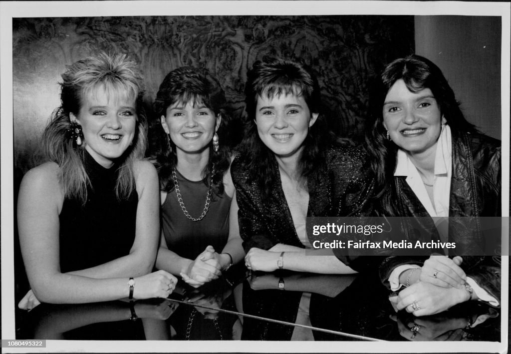 The Nolan Sisters British Singing Group Here To Tour Aust Pictured News Photo Getty Images
