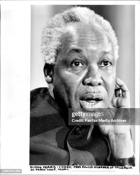 37 Julius Kambarage Nyerere Photos And High Res Pictures Getty Images